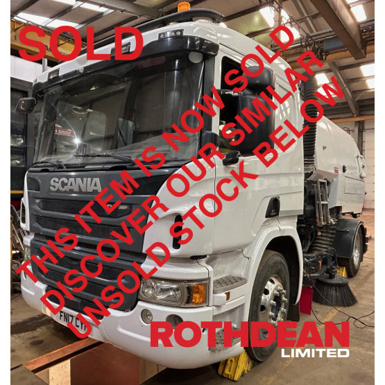 2017 SCANIA P250 ROAD SWEEPER in Truck Mounted Sweepers - Rothdean ...