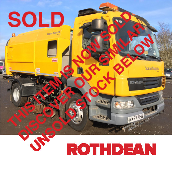 2007 DAF LF55-220 / SCARAB MAGNUM UNIDRIVE ROAD SWEEPER in Truck ...