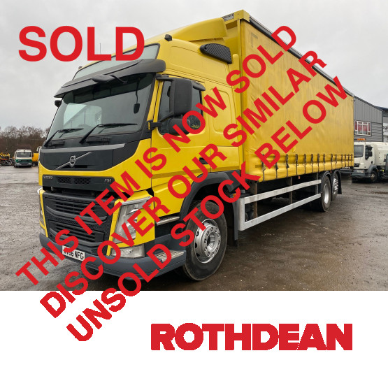 2016 VOLVO FM GLOBETROTTER EURO 6 in Curtain Siders Rigid Vehicles ...